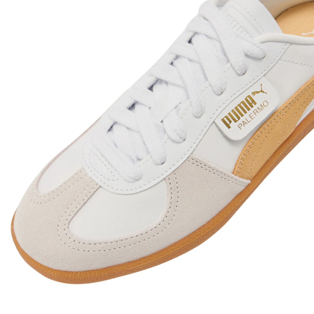 PALERMO SNEAKERS | WHITE/ALMOST APRICOT – Jill & Joy