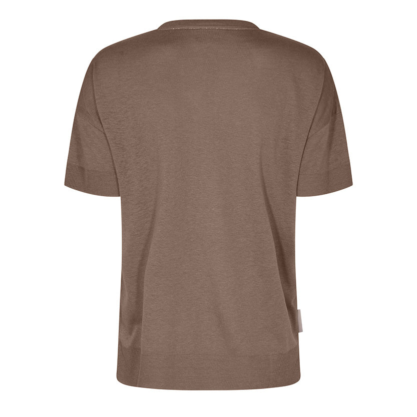 SWANN V-SS T-SHIRT | CHOCOLATE CHIP/662 – Jill & Joy