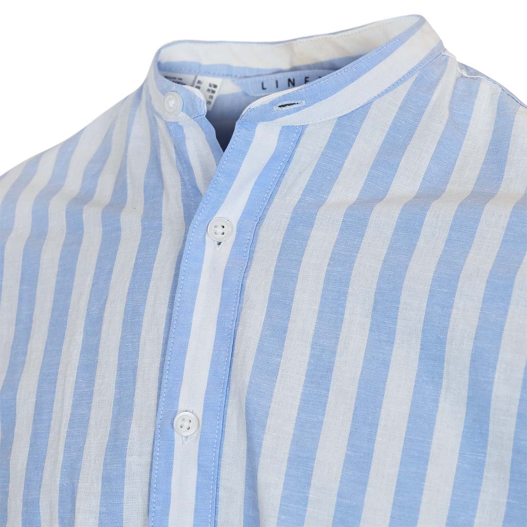 NEW LINEN LONGSLEEVE | CHAMBREY BLUE – Jill & Joy